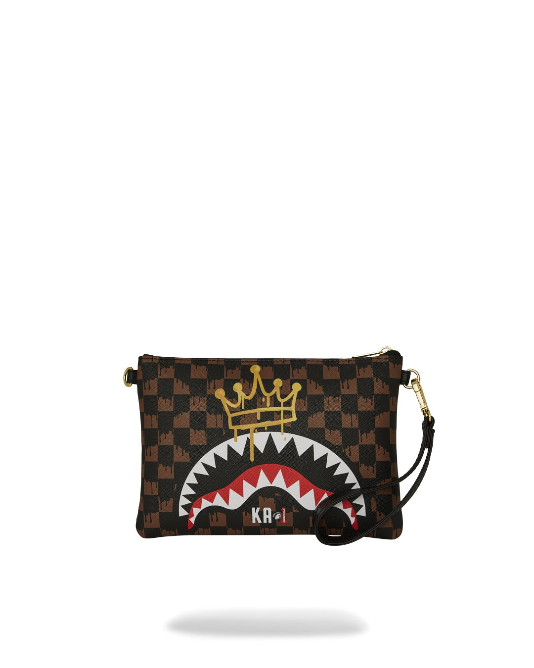 DRIP CHECK CROWN x KA1 CLUTCH BROWN – spraygroundgcc