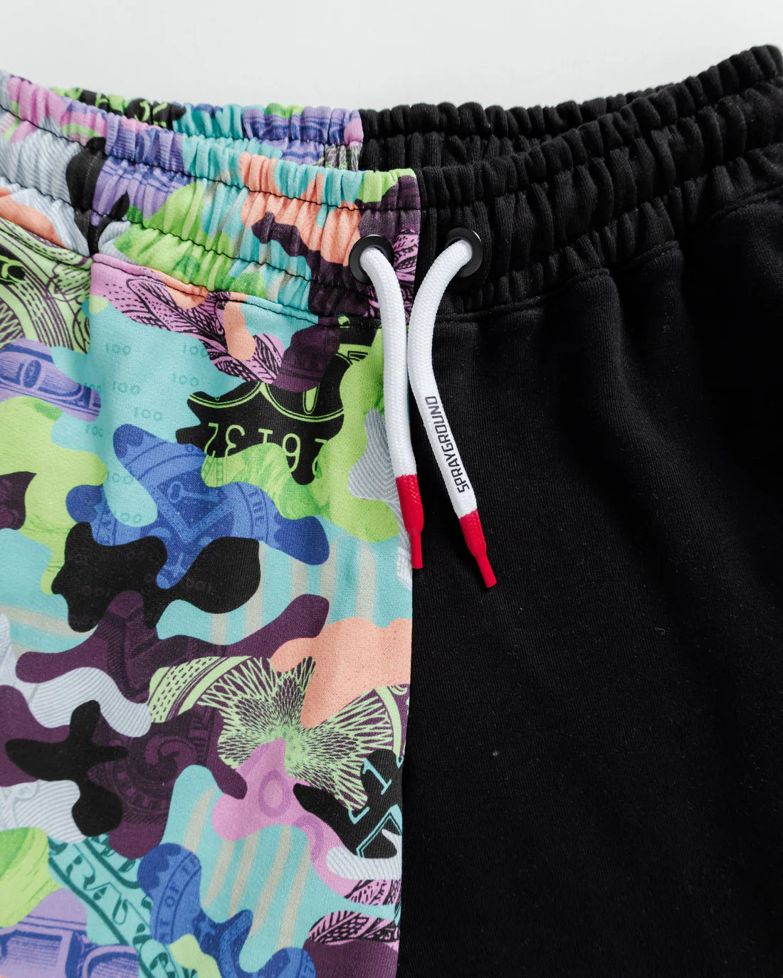 CAMO 100 SPLIT SHORTS – spraygroundgcc